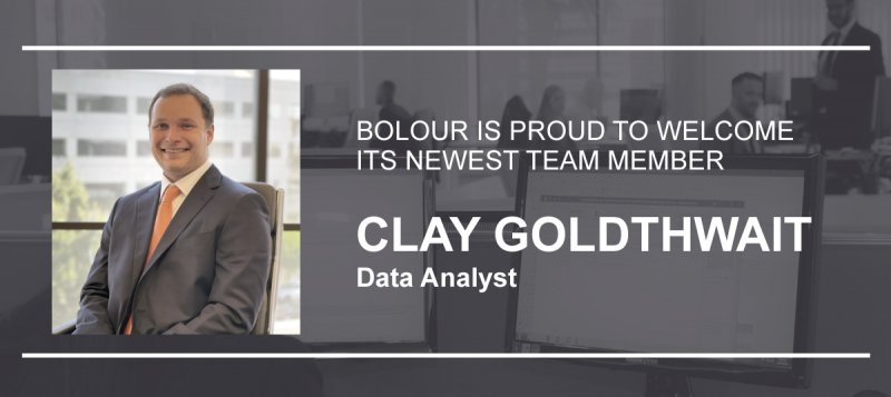 BOLOUR welcomes Clay Goldthwait to the team. – BOLOUR